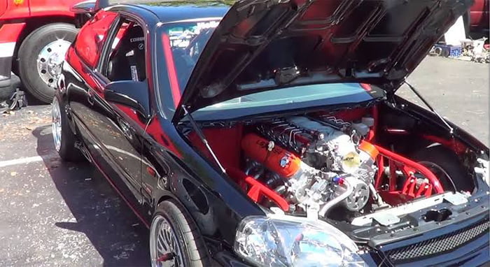 Another LS swapped Civic - 9GAG