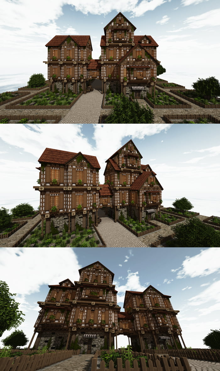 (MINECRAFT) House in medieval style (Cocricot - MOD and TEXTURE-PACK ...