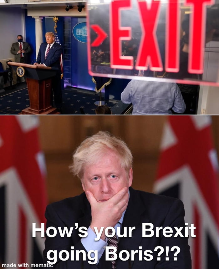 Brother Boris was counting on Trump to help him out after Brexit ...