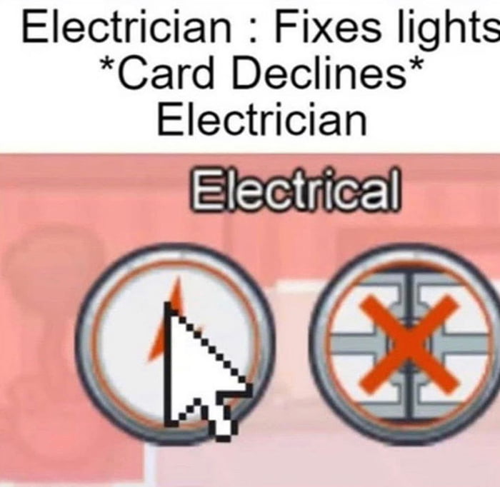 No money? Reverse card open. - 9GAG