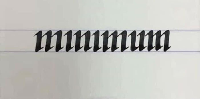 Always love some smooth calligraphy - 9GAG