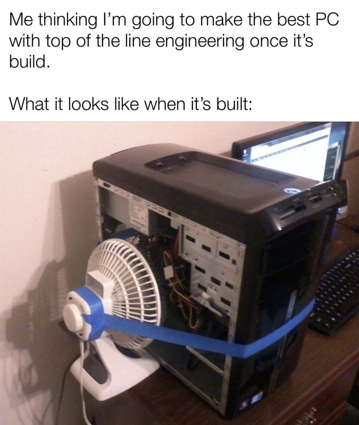 Bad PC make me sad. - 9GAG
