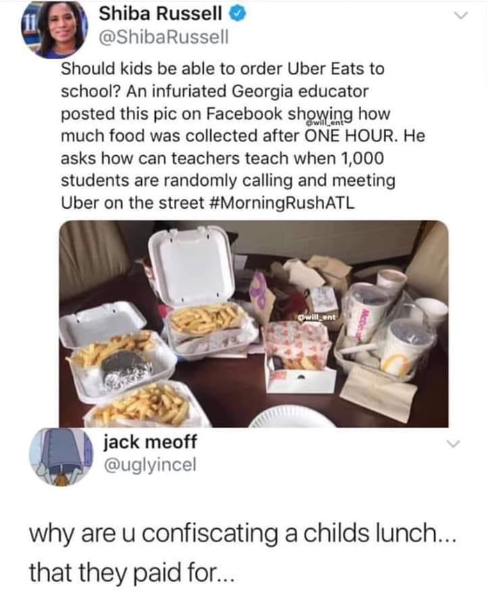 How can you get offended by Uber Eats - 9GAG