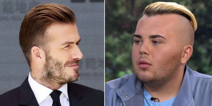 This guy spent thousands of pounds to look like David Beckham. Can you ...