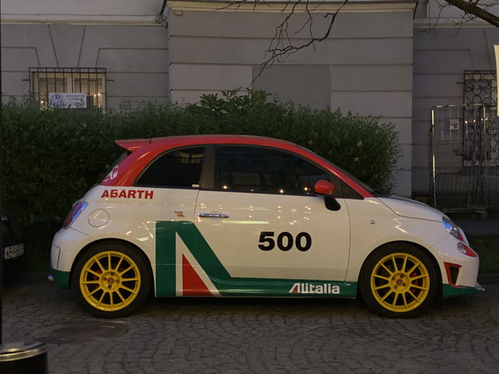 This is it! Abarth Alitalia livery - 9GAG