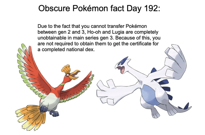 Obscure Pokémon Fact Day 192 - 9GAG