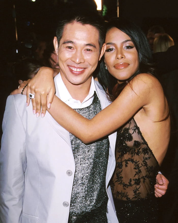 Jet Li and Aaliyah - 9GAG