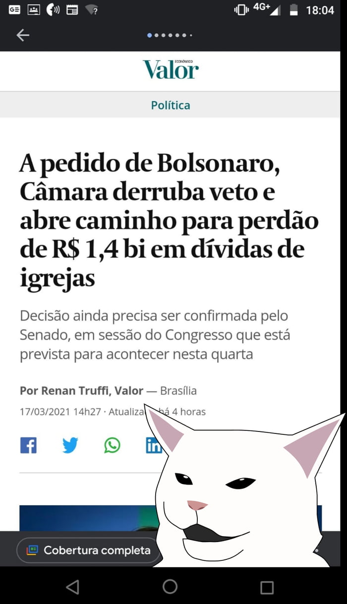 Arrocho no funcionalismo público, benécias para as igrejas. - 9GAG