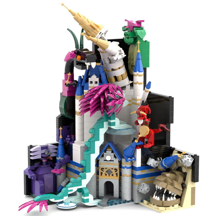 Disney Dragons Making a Mess at Disneyland - 9GAG