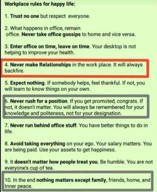 Workplace rules :-> - 9GAG