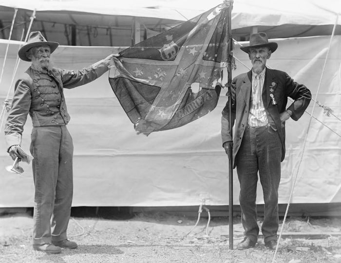Confederate veterans of the 65th Georgia Volunteer Infantry, 1917 (519 ...