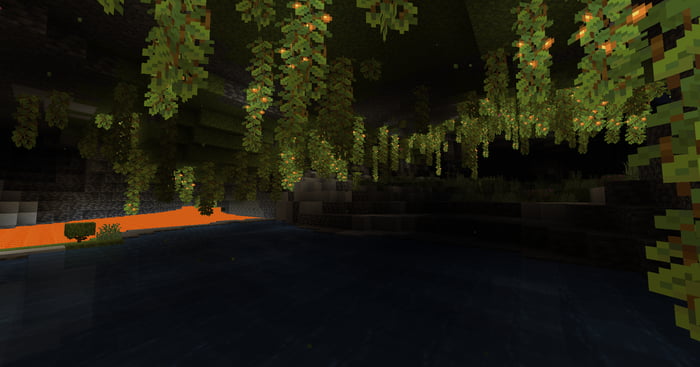 Minecraft 1.18 last snapshot: Cave generation with Aquifer - 9GAG