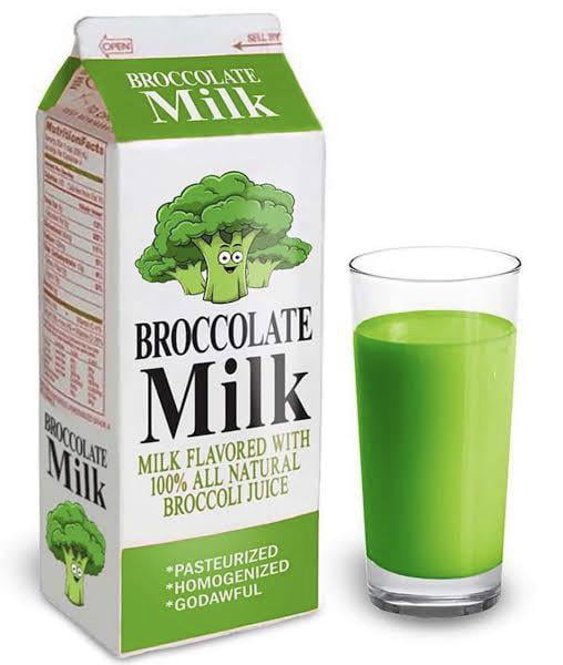 Mmmm Brocolate Milk - 9GAG
