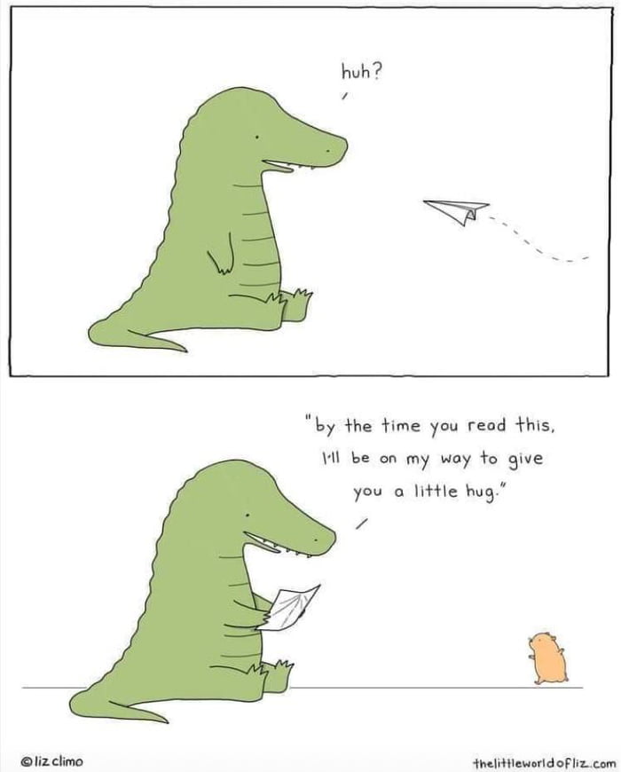 Incoming tiny hug for you - 9GAG