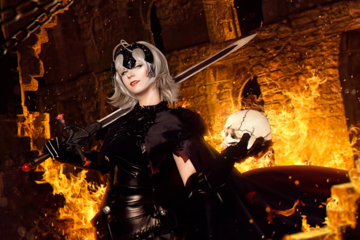 Lets burn them down! My Jalter cosplay is here. I really love her ...