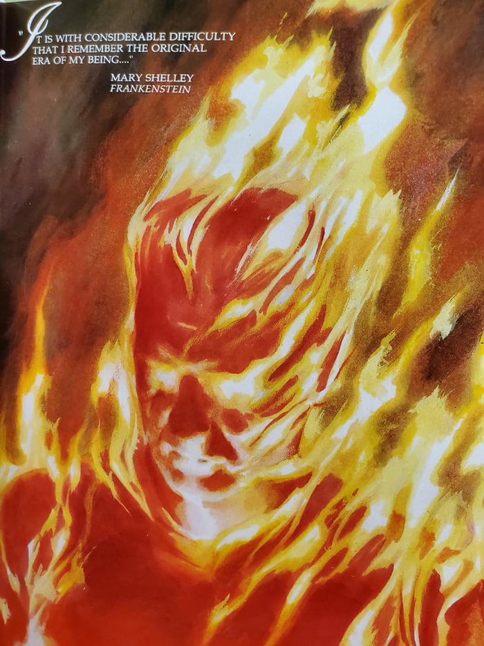 Reading "Marvels" by Kurt Buskirk and Alex Ross for the first time. The ...