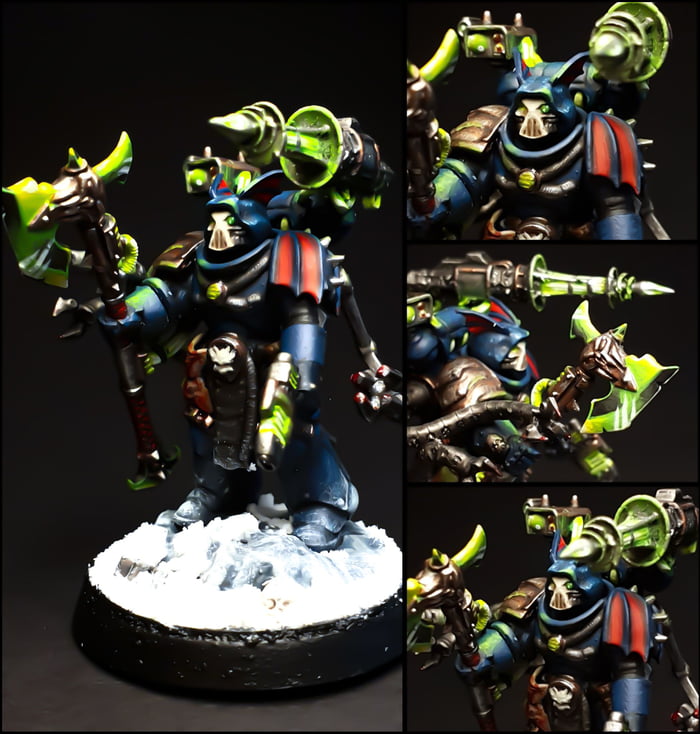 My Warpsmith conversion I 3D printed the body. I mixed 3 different ...
