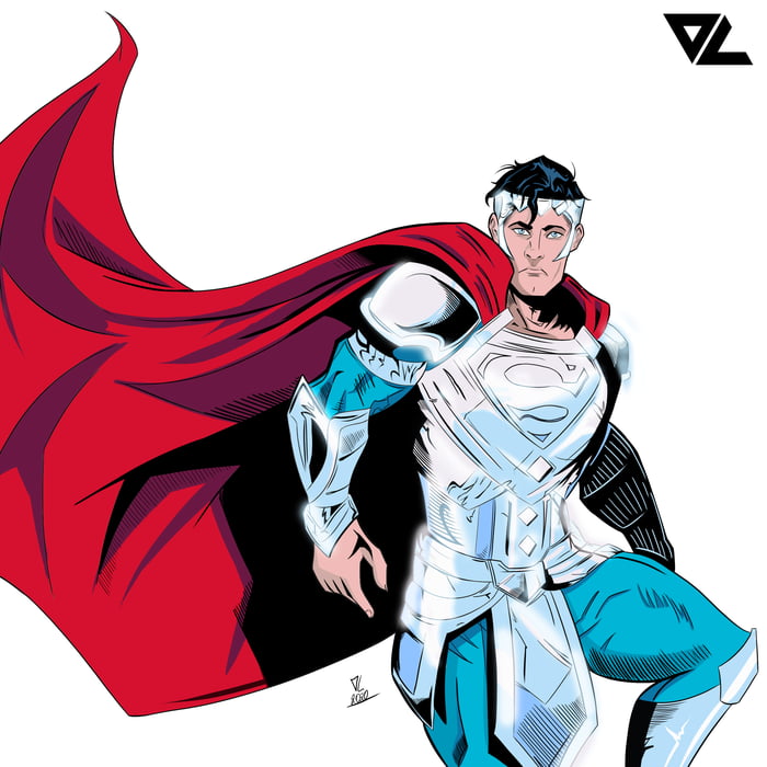 Superman in 10th Metal Armor - 9GAG