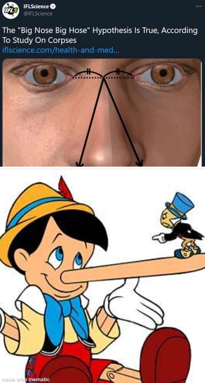 Big nose big hose - 9GAG