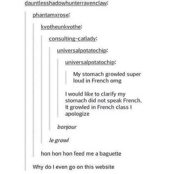 Oui oui mon ami je m'appelle une baguette - 9GAG