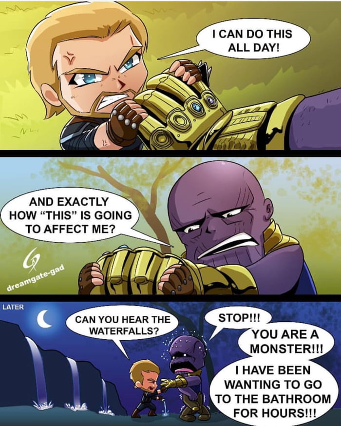 Do you feel it now thanos? - 9GAG