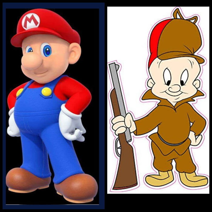 In case you didn't know, Super Mario has lost his quirk when he shaved ...
