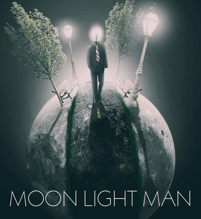 Man light moon - 9GAG