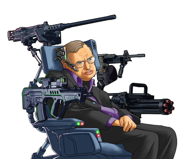 Stephen Hawking Level Up! - 9GAG