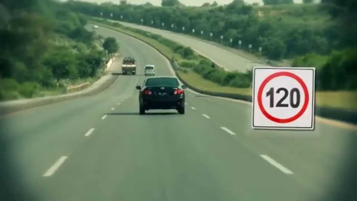 In Pakistan speed limit is 120km/h on motorway. what limit is in your ...