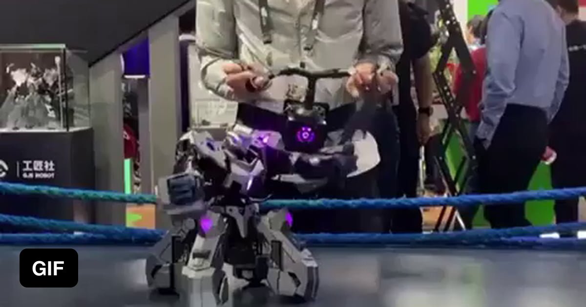 Motion-Controlled Mecha Robot - 9GAG