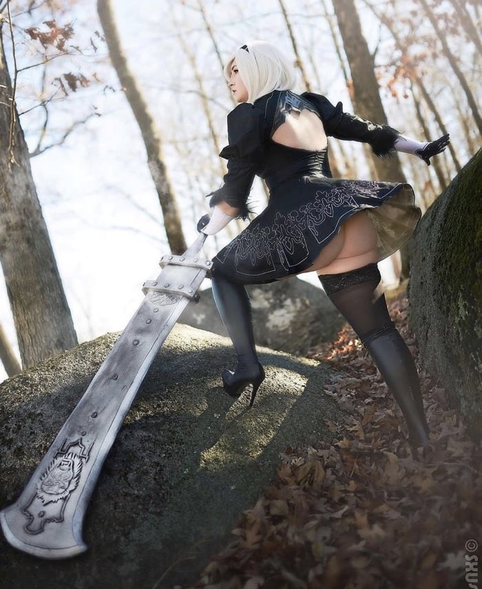 Sass__chan as 2B (NieR:Automata) - 9GAG