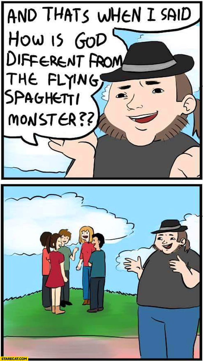 Edgy atheists in a nutshell. - 9GAG