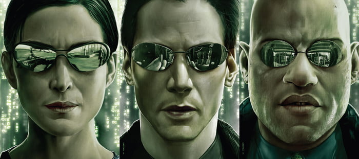 The Matrix 20th Anniversary poster set (REFLECTIONS series) by Dave ...