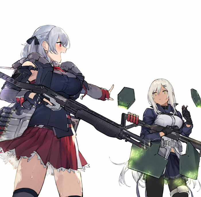 Girls Frontline Post No.249: Shotgun challenge - 9GAG