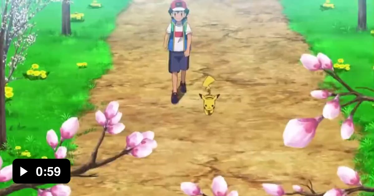 Can't believe Ash's story ended with him just walking off into the ...