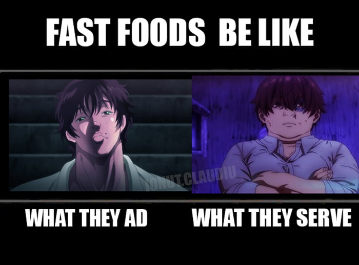Fast Foods with their food be like.. - 9GAG