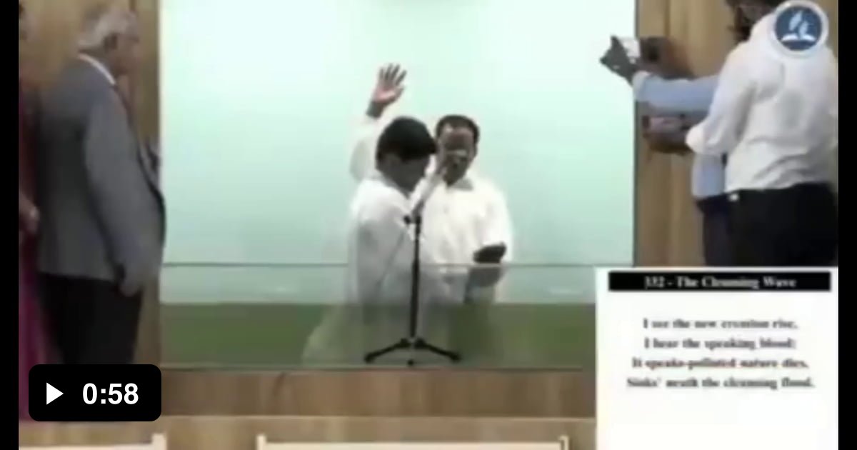 Baptism gone wrong - 9GAG