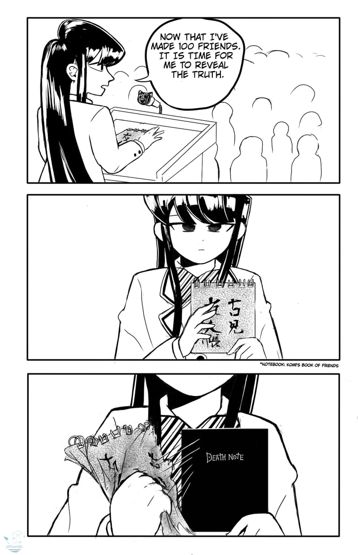 Komi reveals her secret - 9GAG