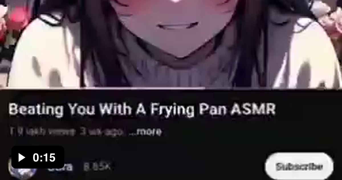 Boys listen to lewd ASMR... while Men Listen to Frying Pan ASMR... - 9GAG