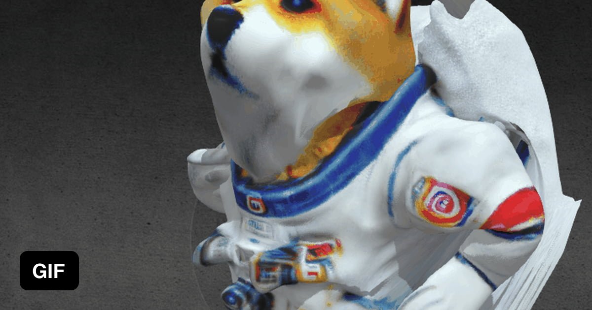 Astro Doge Dancing the Macarena - AI generated 3D Model - 9GAG