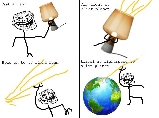 Rage comic physics - 9GAG