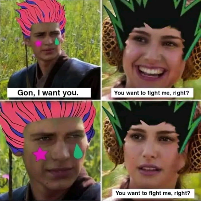 I’ll wait, and when the fruit is ripe, I’ll pluck it – Hisoka - 9GAG