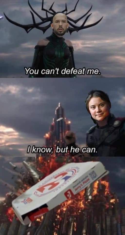 Give me your best Tate memes - 9GAG