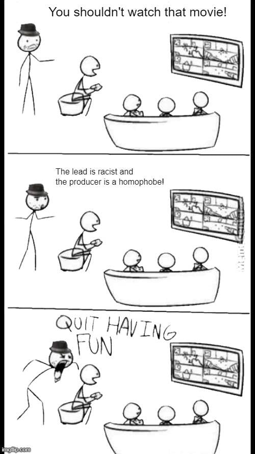 Has no one heard of separating the artist from the art? - 9GAG