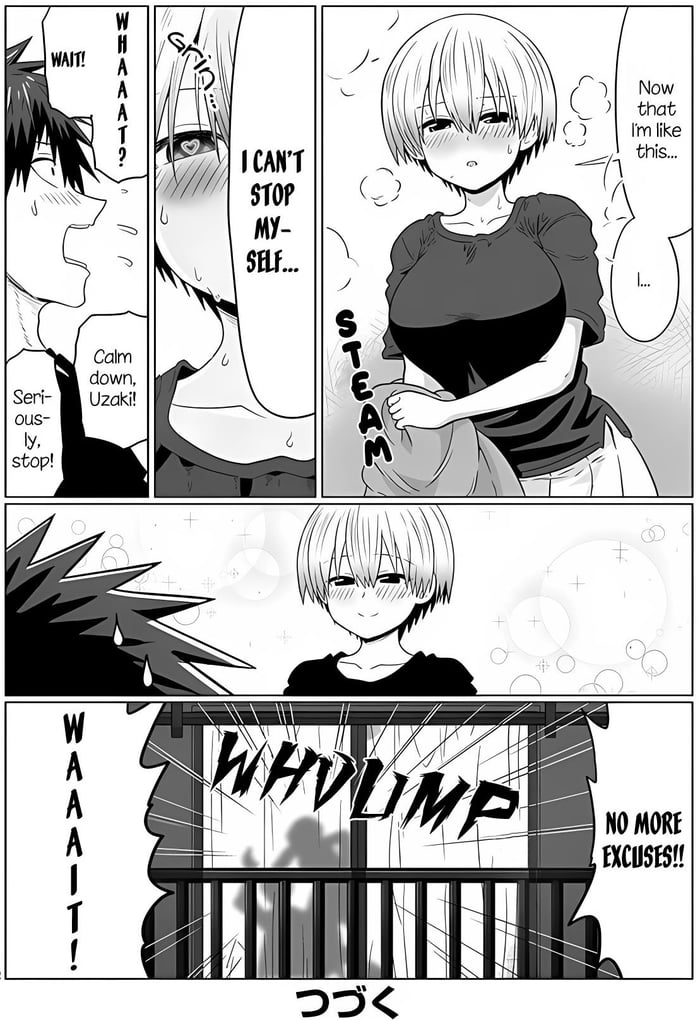 Down, Uzaki, down! Heel! Heel! - 9GAG