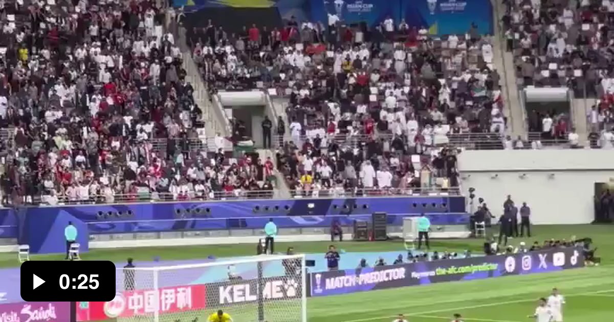 Nizar Al Rashdan’s strike in the 97th minute to win the game for Jordan ...