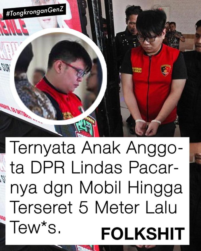 Mukanya kayak babi. Ayo tebak ayo, kira-kira vonis betapa tahun ayo? Terus aktualnya jadi ...