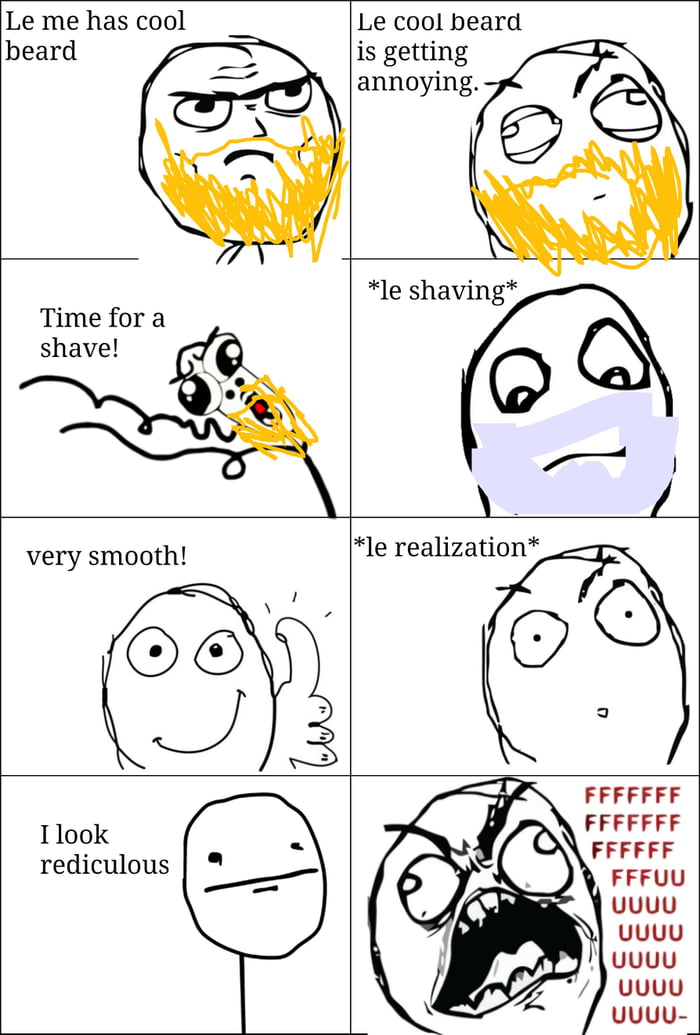 Beard Rage - 9GAG