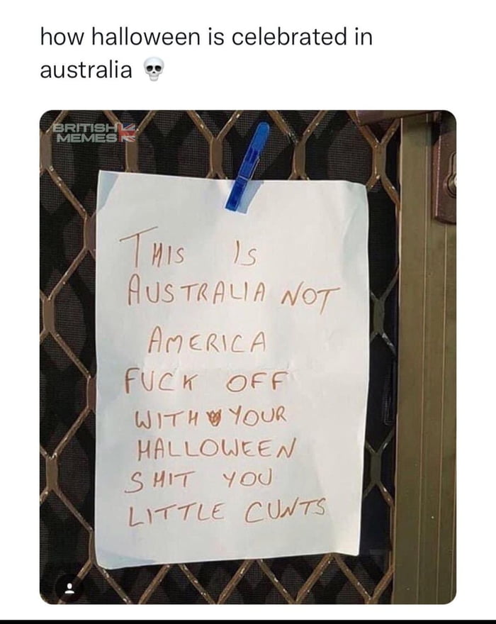 Australian Halloween cekebrations - 9GAG