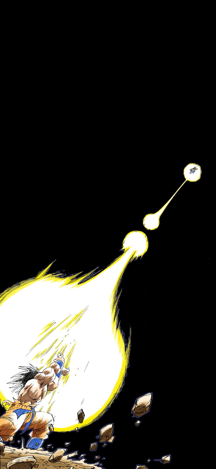 Goku Vs Vegeta Kamehameha Vs Galick Gun Wallpaper